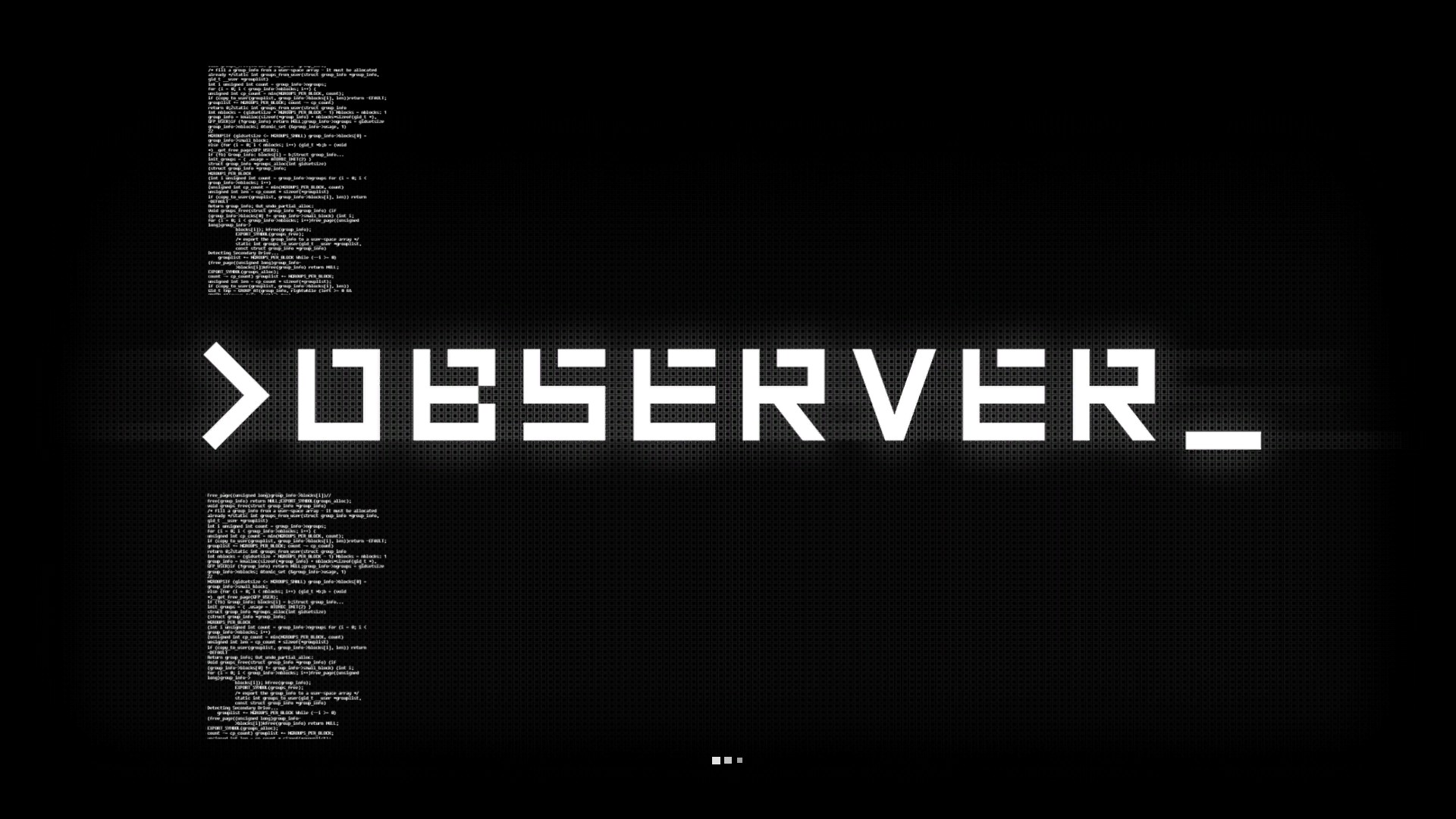 observer_」ファーストインプレッション - GAME Watch