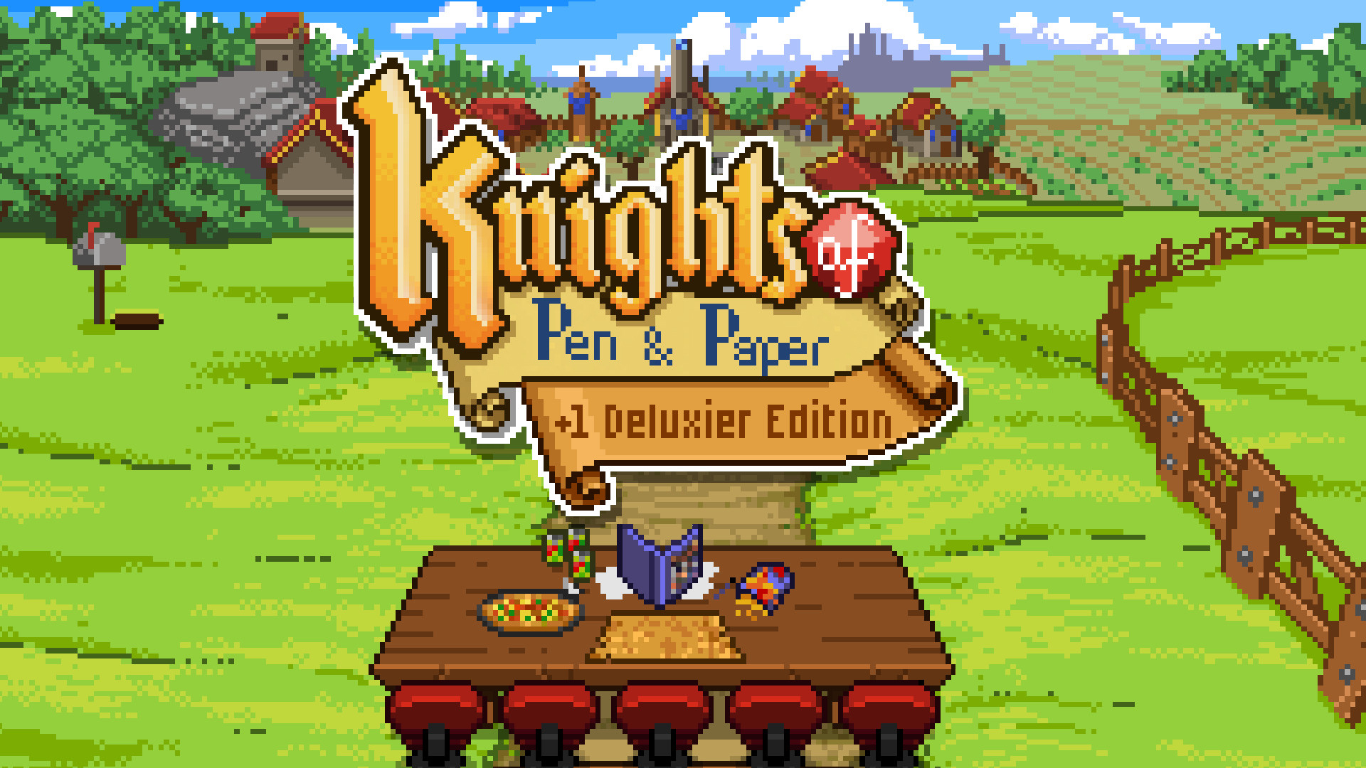 TRPG風味にゲームを進めるRPG「Knights of Pen and Paper」、Nintendo Switchにて発売決定 ...