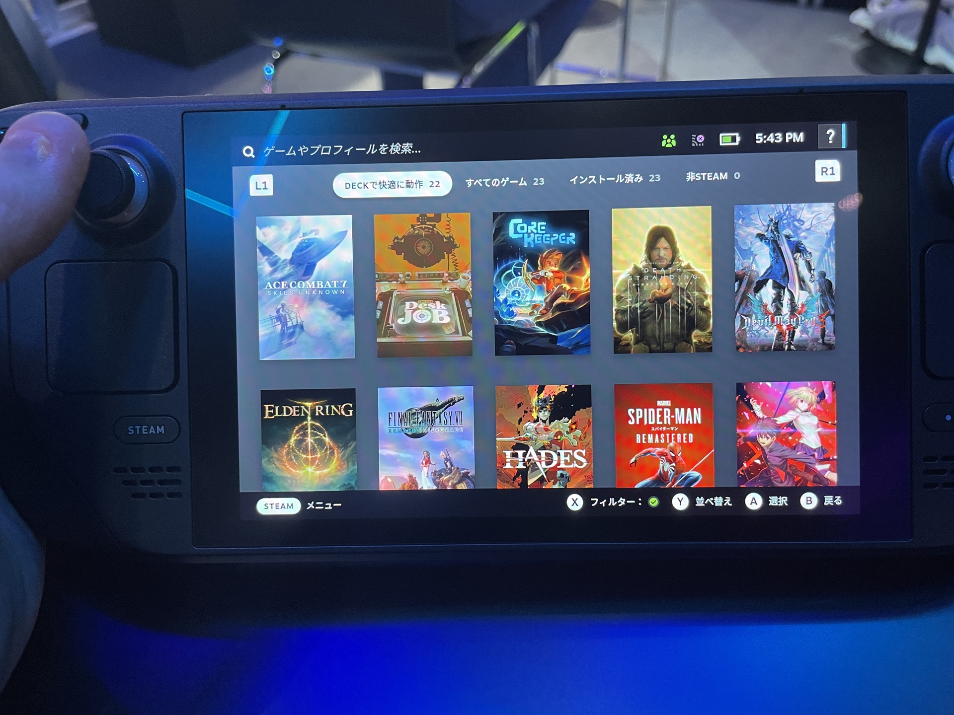 【TGS2022】「Steam Deck」体験ブースでその実力をチェック！ - GAME Watch
