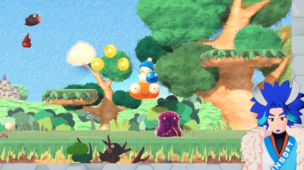 【朗報】 最高にカービィに似たキャラクターでロックマンみたいなジャンプをするアクションゲームが発見される [303493227]