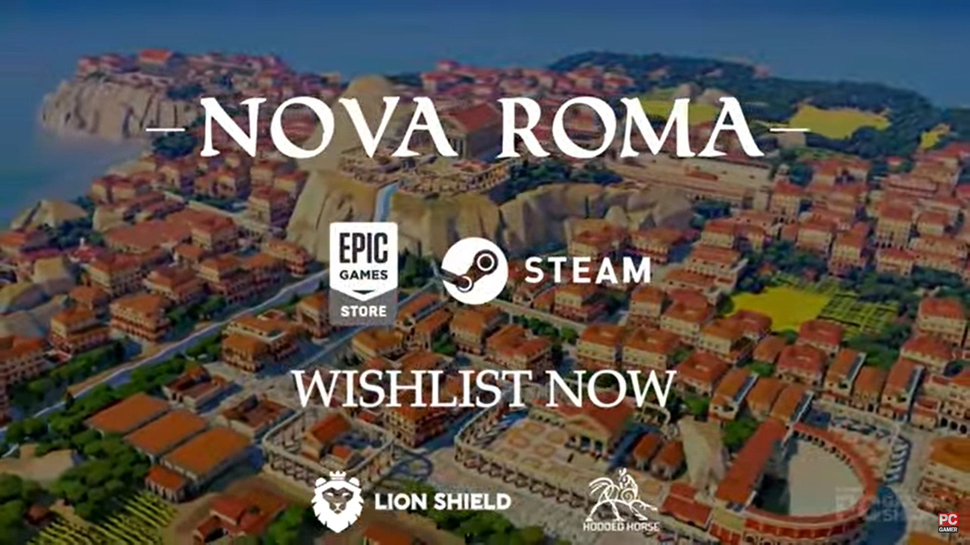 「Kingdoms and Castles」開発チームから新作町作りシム「NOVA ROMA」発表 - GAME Watch
