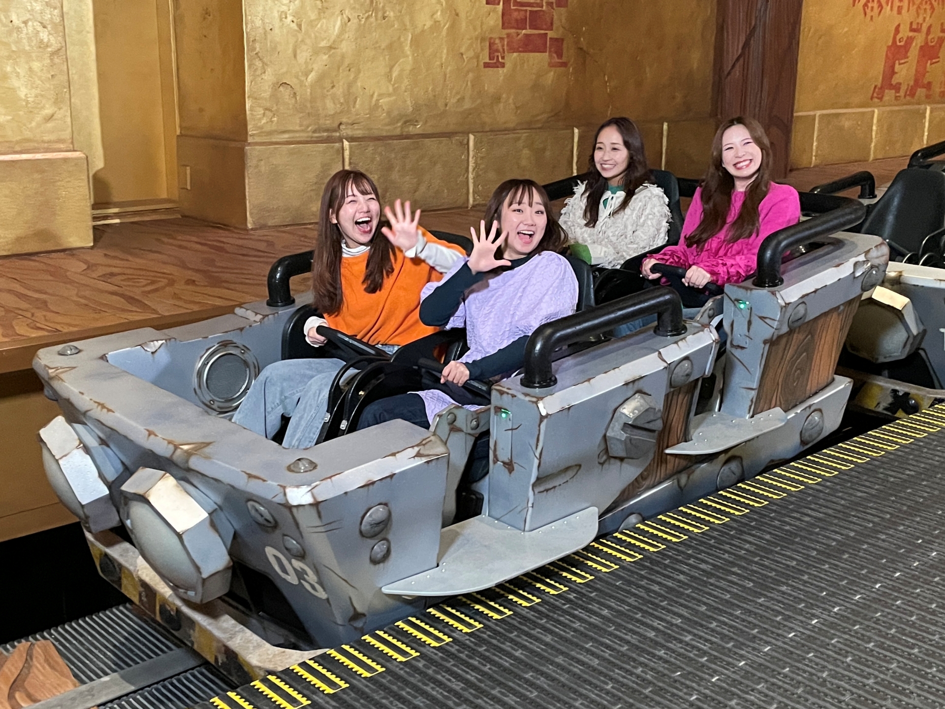 USJ新アトラクション「ドンキーコングのクレイジー・トロッコ」レビュー - GAME Watch