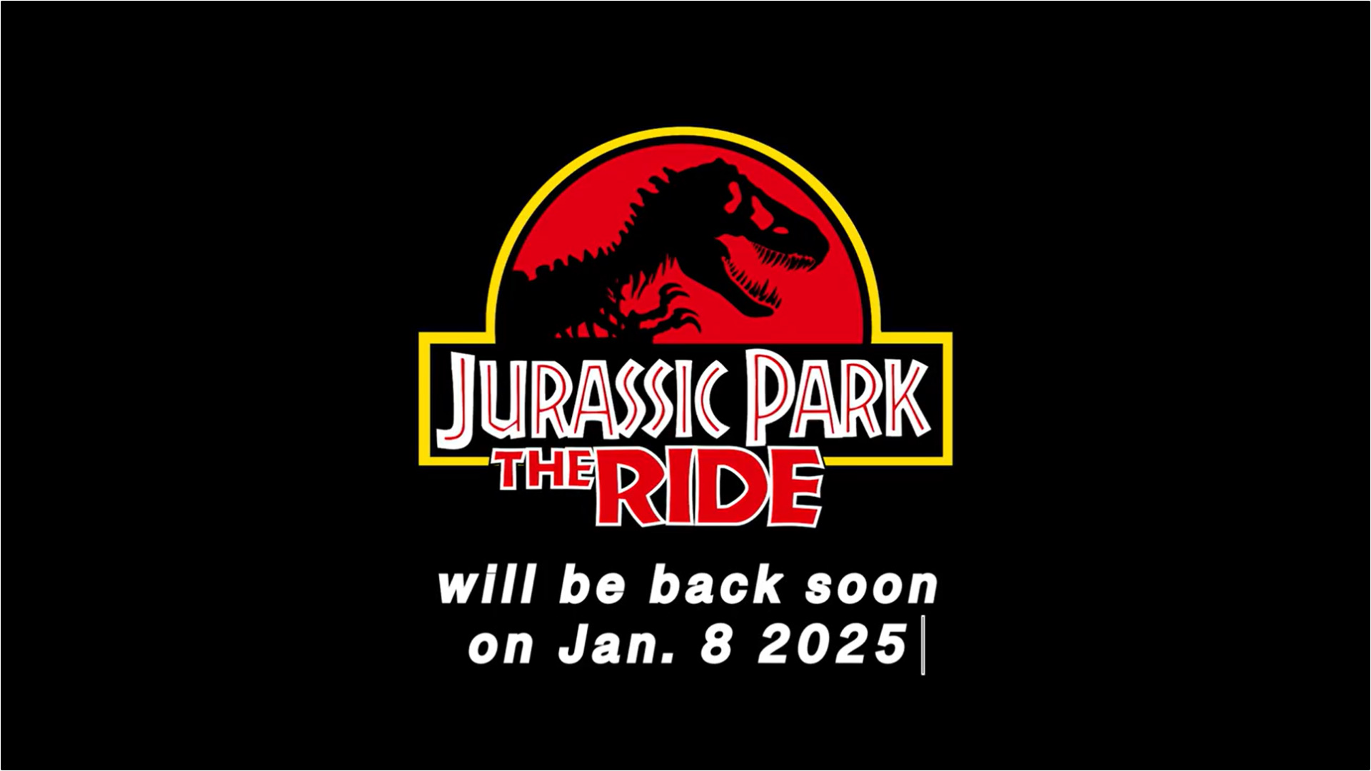 USJ、「ジュラシック・パーク・ザ・ライド」2025年1月8日より再開決定 - GAME Watch
