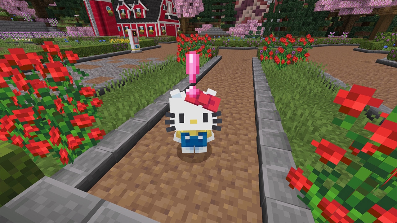 「マイクラ」BE版がサンリオとコラボ！ ハローキティなどサンリオキャラクターズと農園で暮らせるDLC配信開始 - GAME Watch