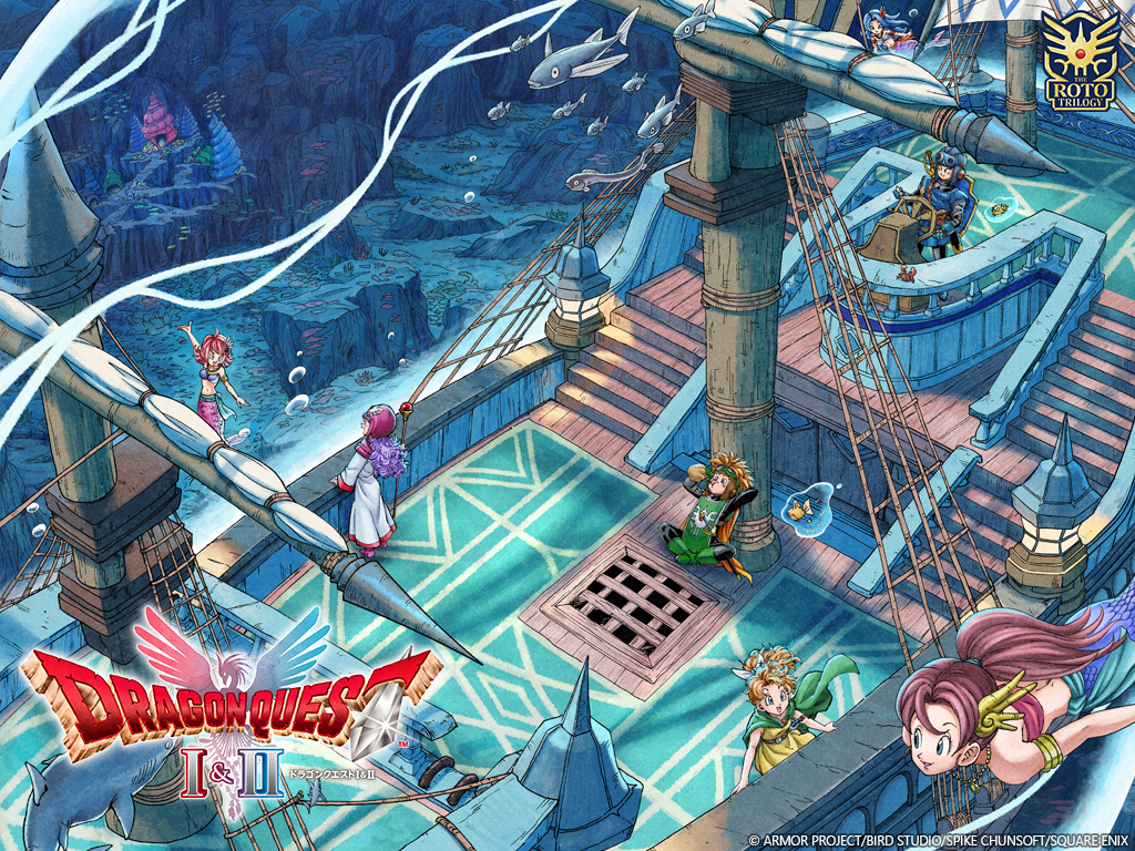 HD-2D版「ドラクエI＆II」新たな冒険の舞台「海底」など最新情報を公開！ - GAME Watch