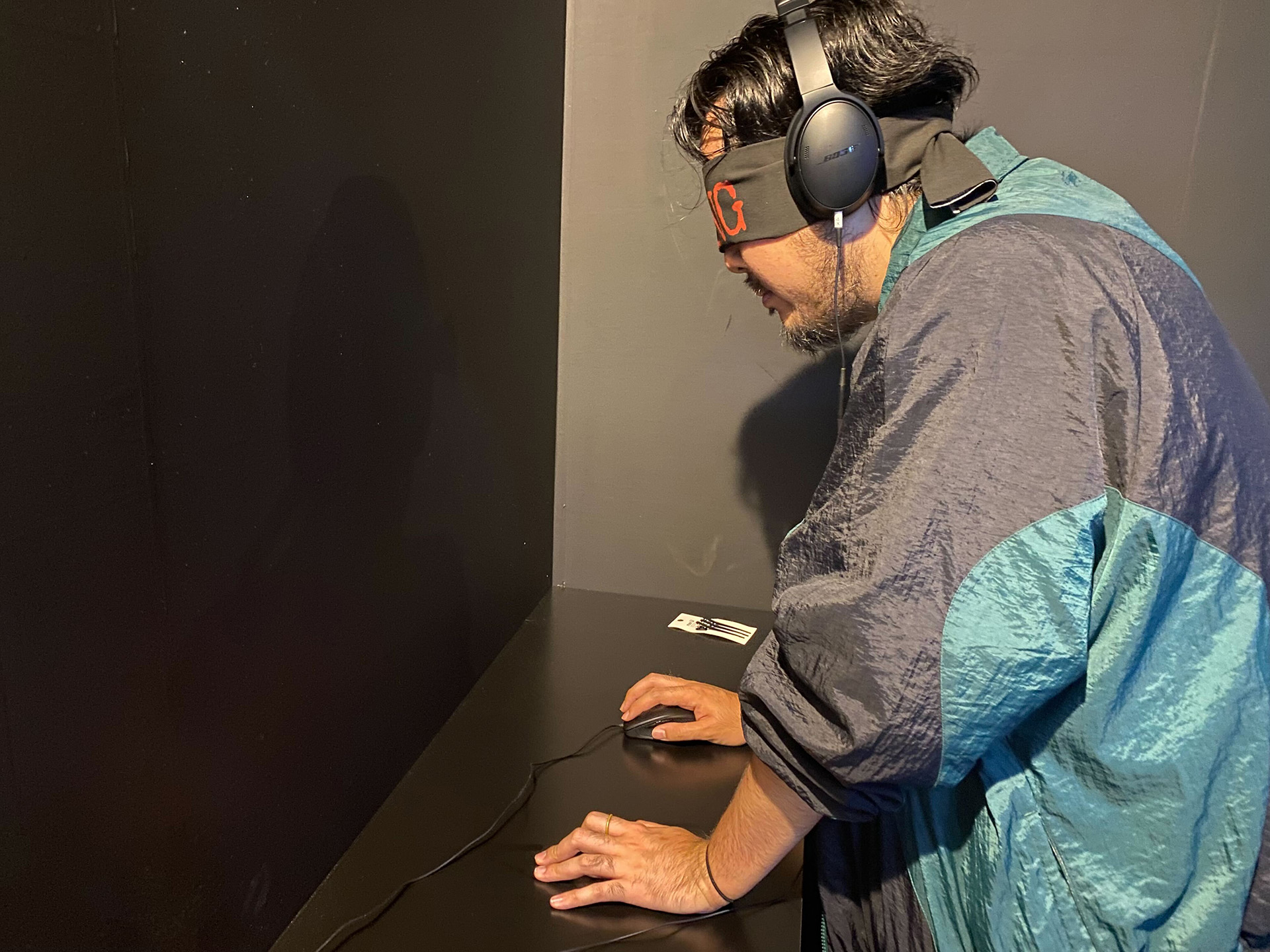 音だけでプレイするホラーゲーム「Cling to Blindness」PLAYISMが試遊出展【TGS2025】 - GAME Watch