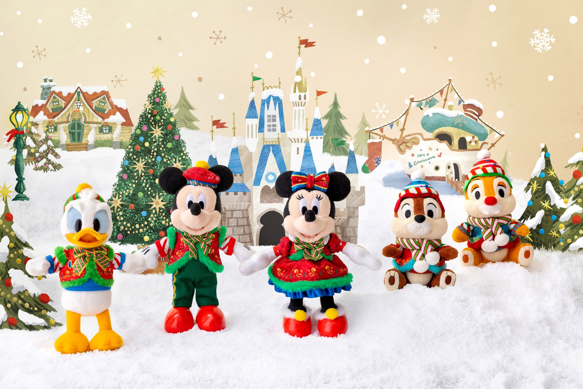 「ディズニー・クリスマス」スペシャルグッズが本日11月10日より東京ディズニーランド&シーにて販売開始 - GAME Watch