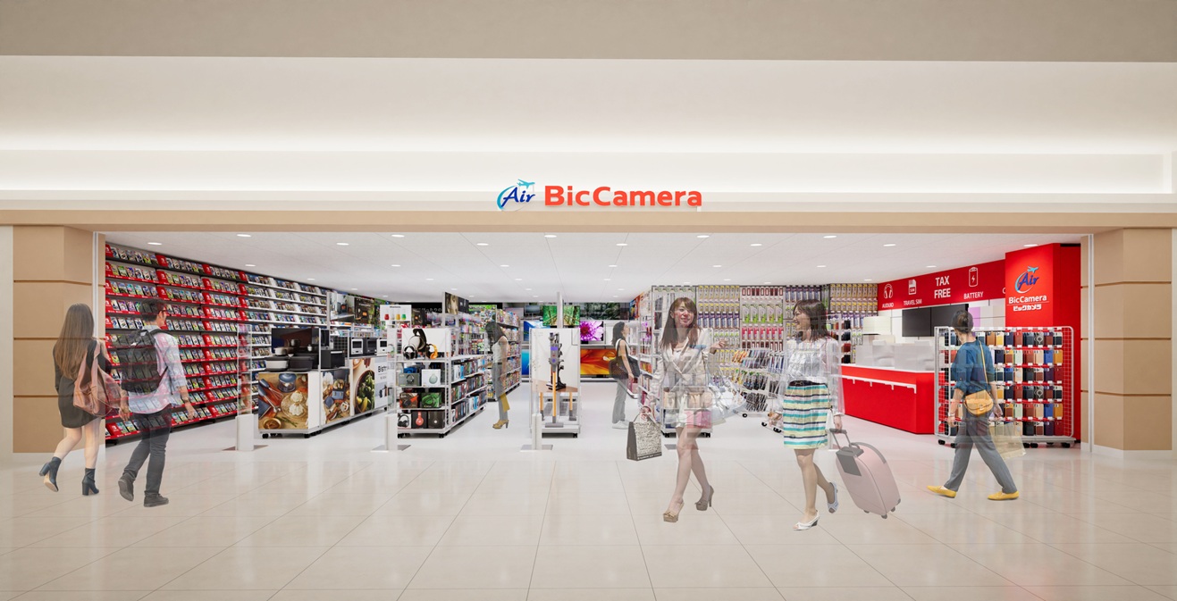 「Air BicCamera 福岡空港国際線ターミナル店」が12月5日オープン！ 西日本の玄関口、新商業エリアへの出店 - GAME Watch