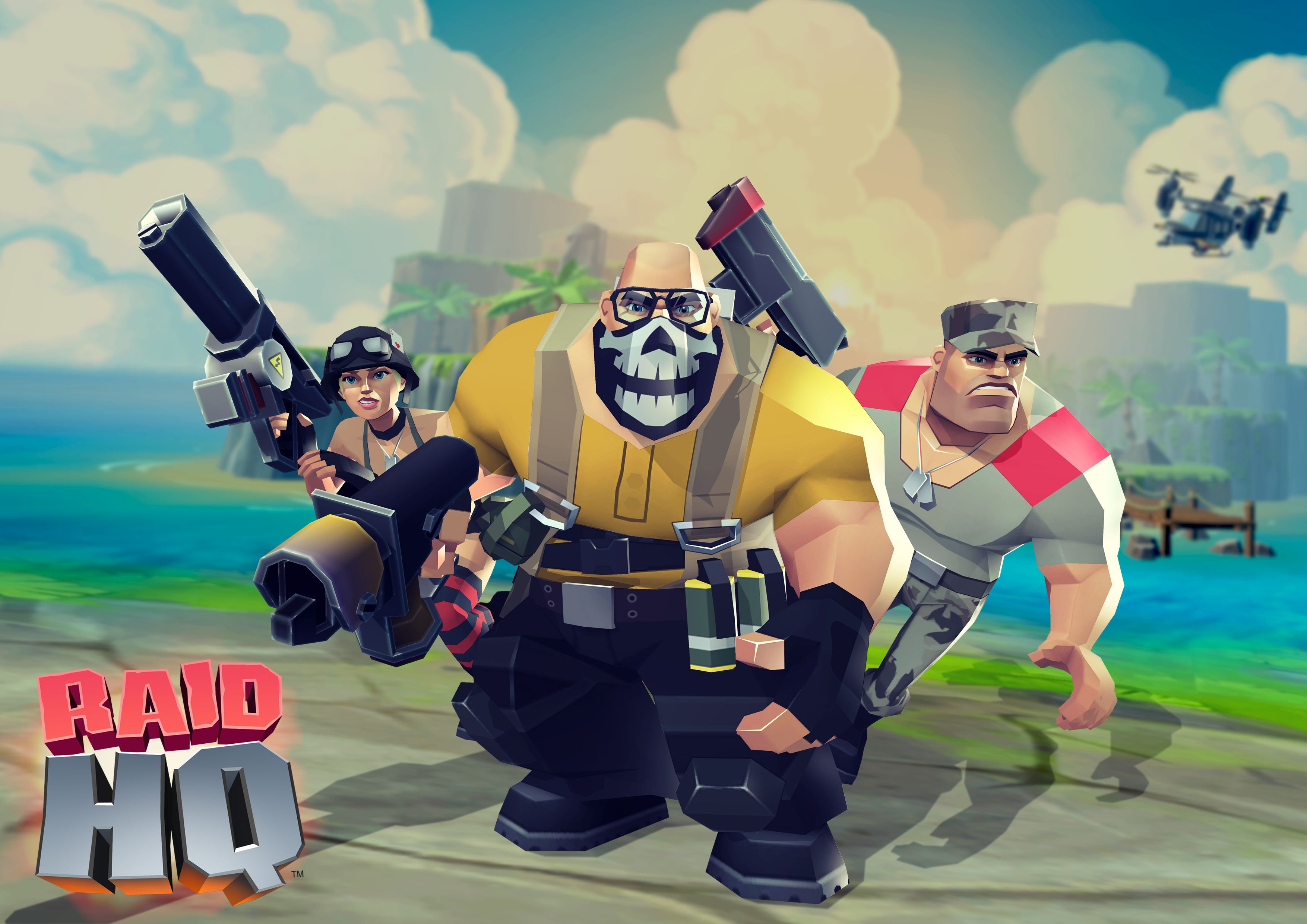 Eight Pixels Square、iOS用シューティング「RAID HQ」配信開始 - GAME Watch